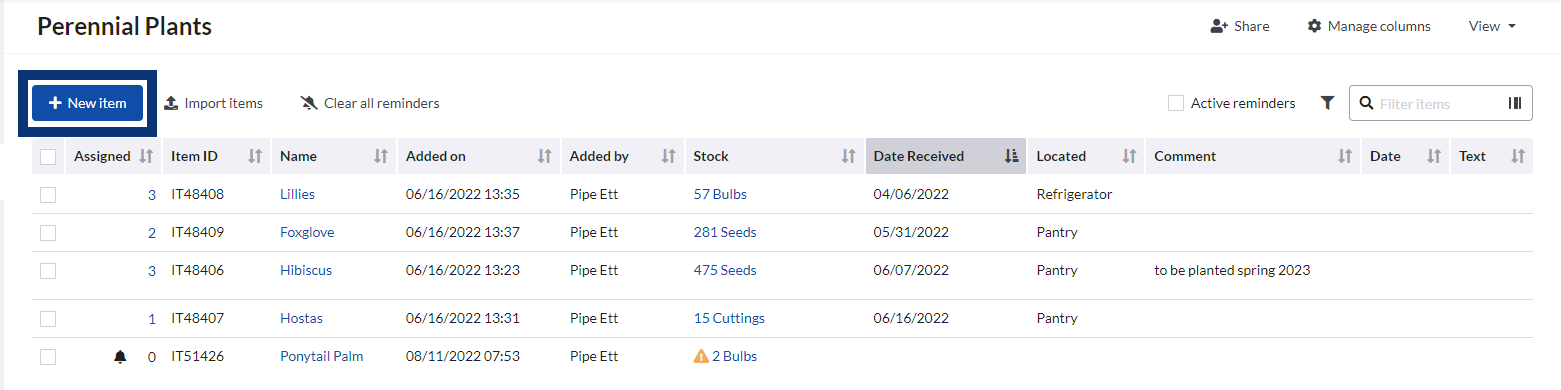 How to Add Items to an Inventory